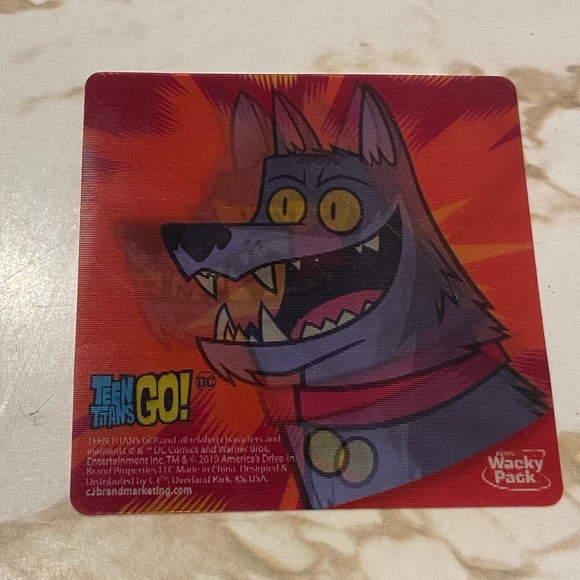 Teen Titans | Art | Teen Titans Go Dave 3x3 3d Holographic Picture ...